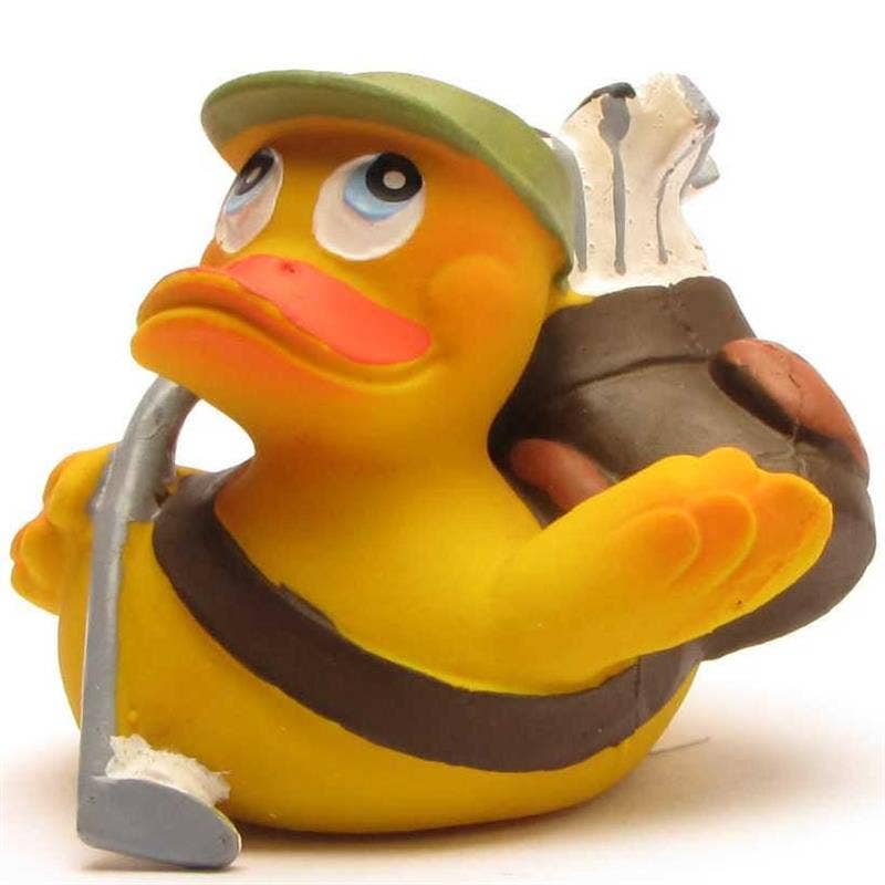 Rubber Duck Golfer - rubber duck – Setting The Space