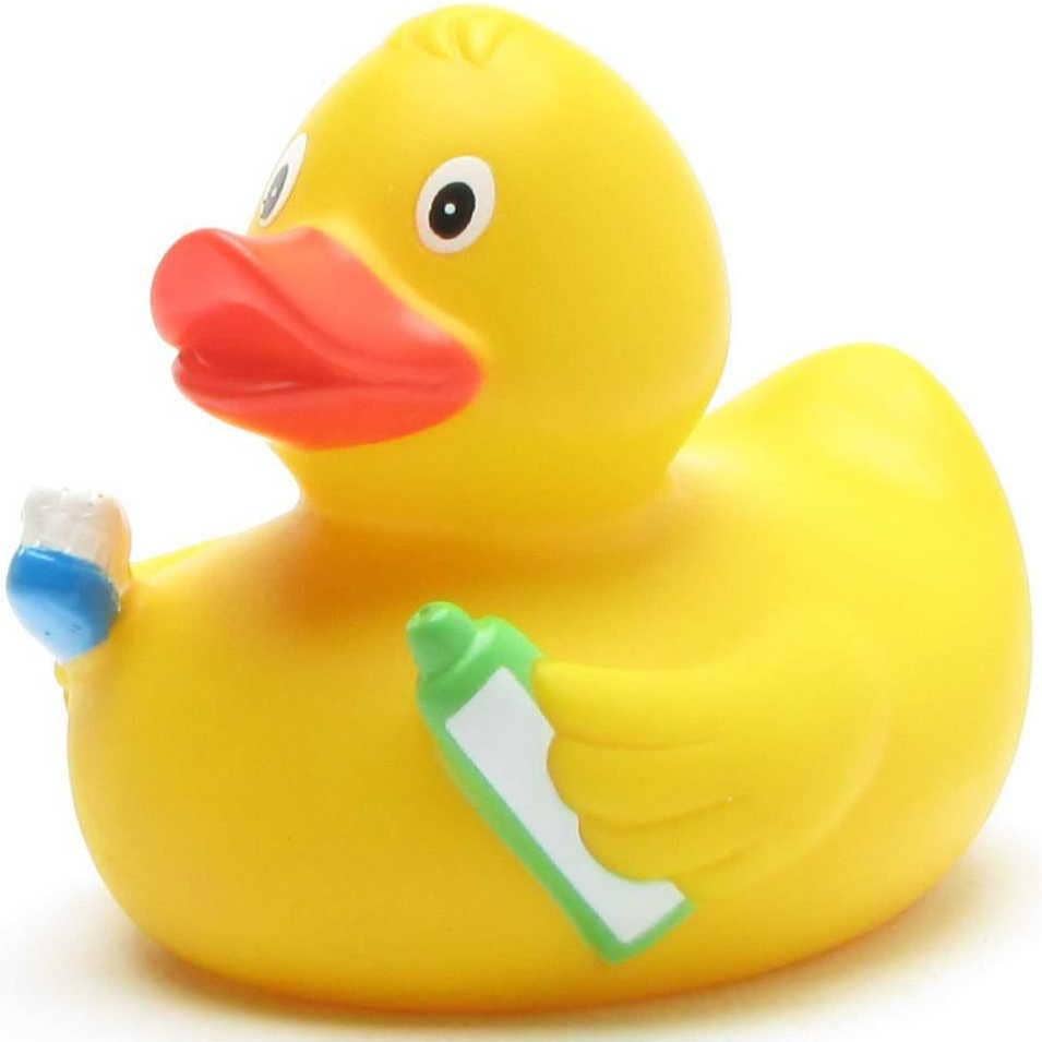 Rubber Duck Toothbrushed Duck - Rubber Duck – Setting The Space