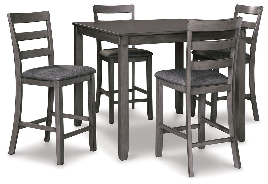 Bridson - Square Counter TBL Set (Set of 5) - Gray – Setting The Space