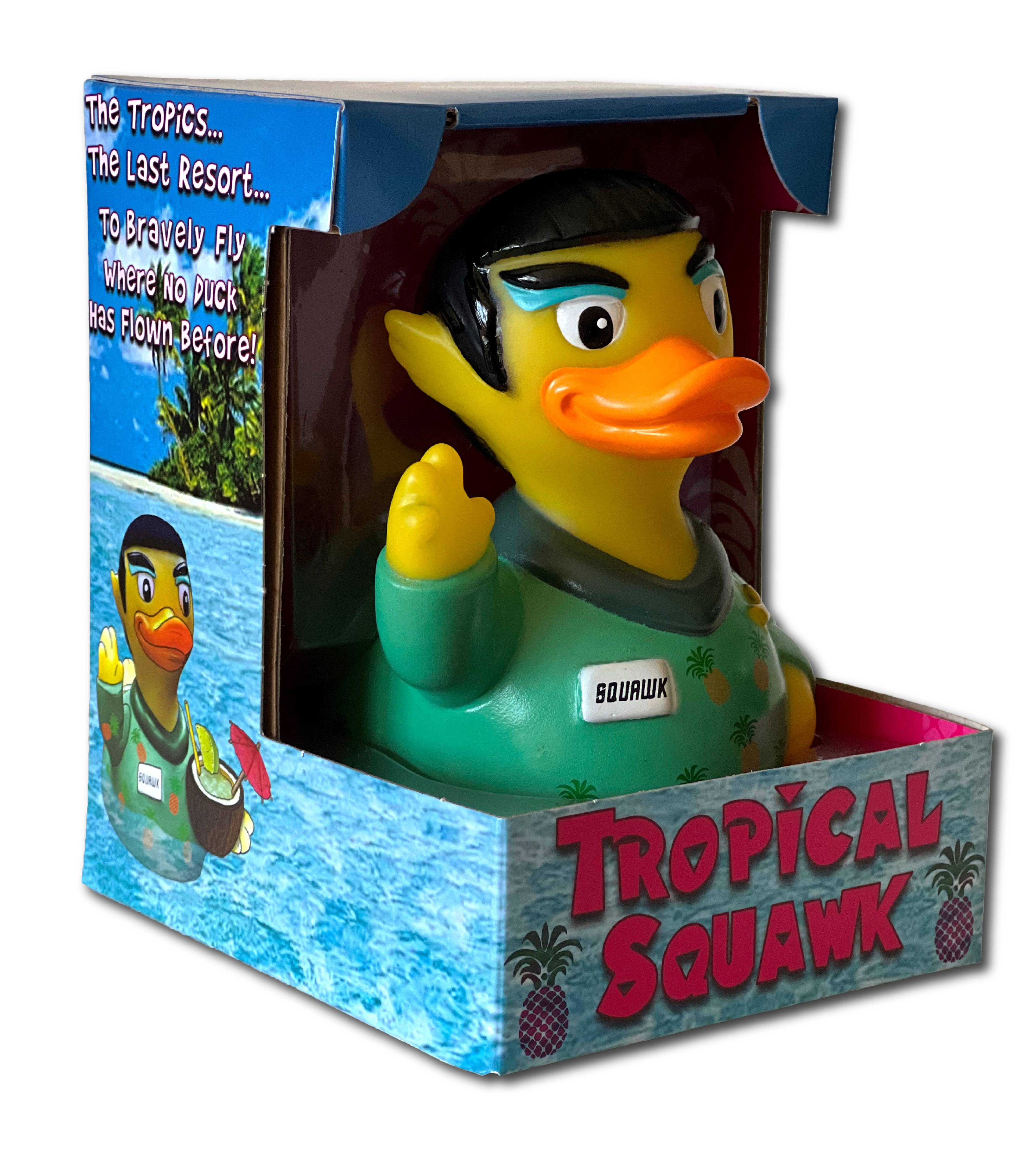 Tropical Squawk Limited Edition Rubber Duck – Setting The Space