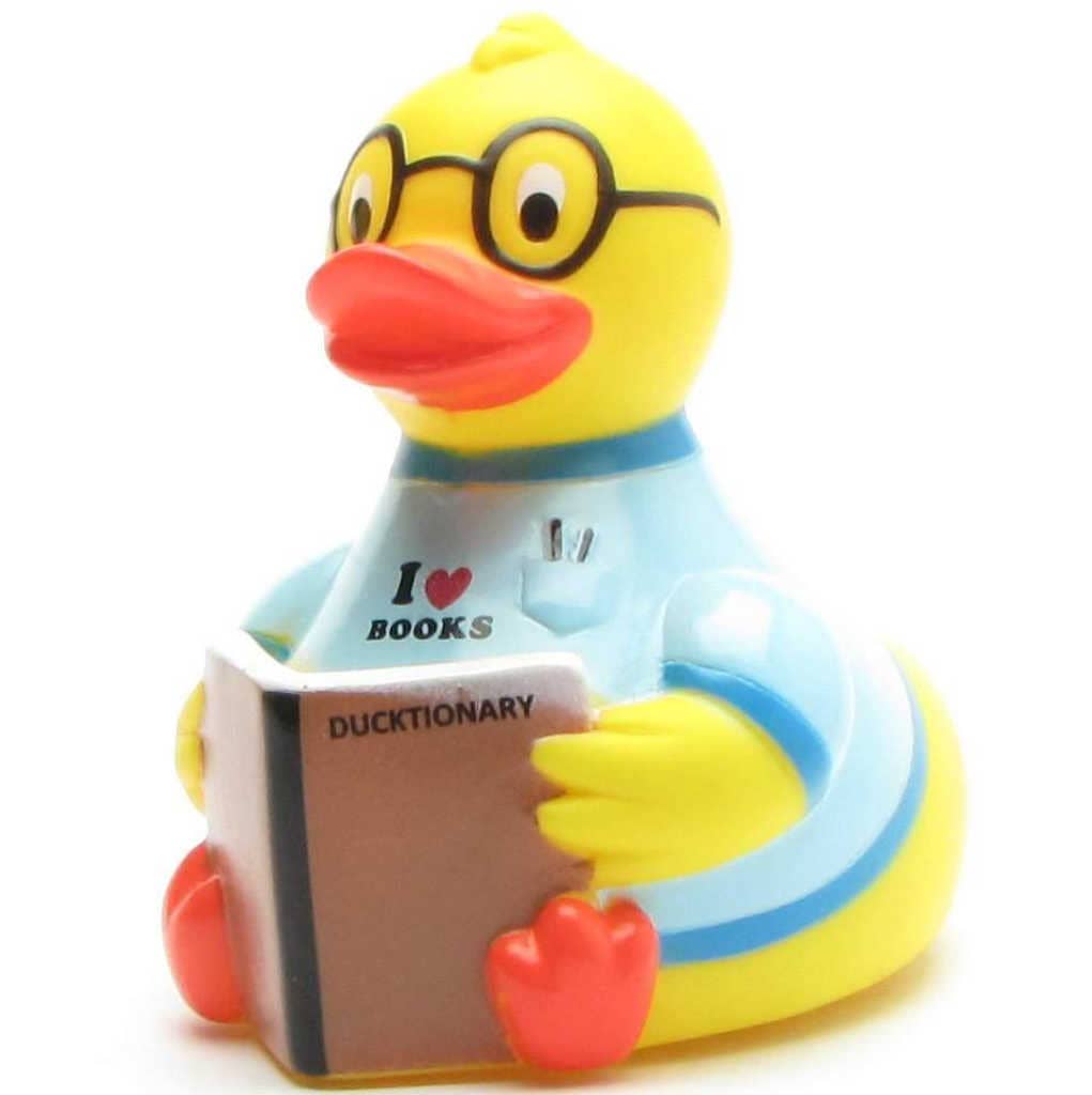 Rubber Duck Bookworm - Rubber Duck – Setting The Space