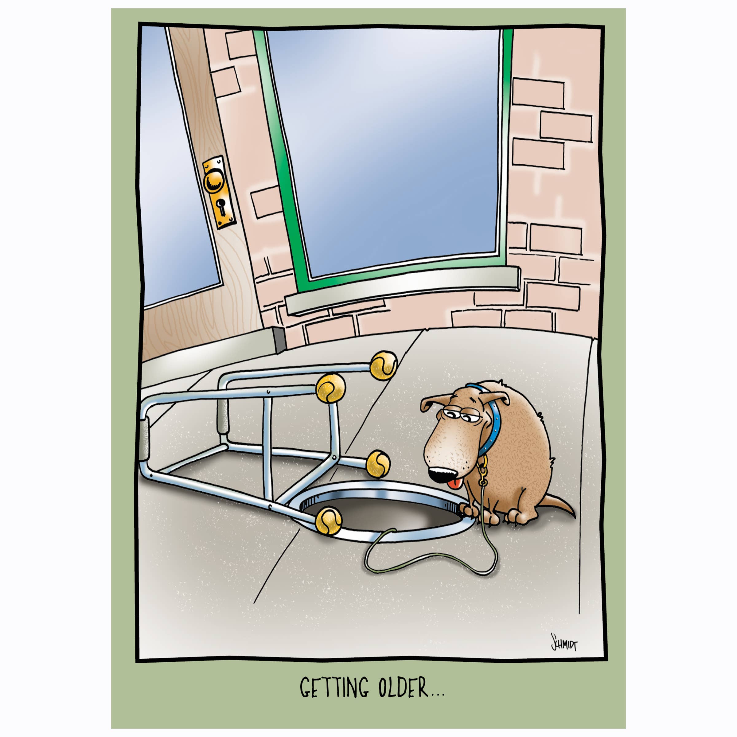 Pitfall | Funny Birthday Card – Setting The Space